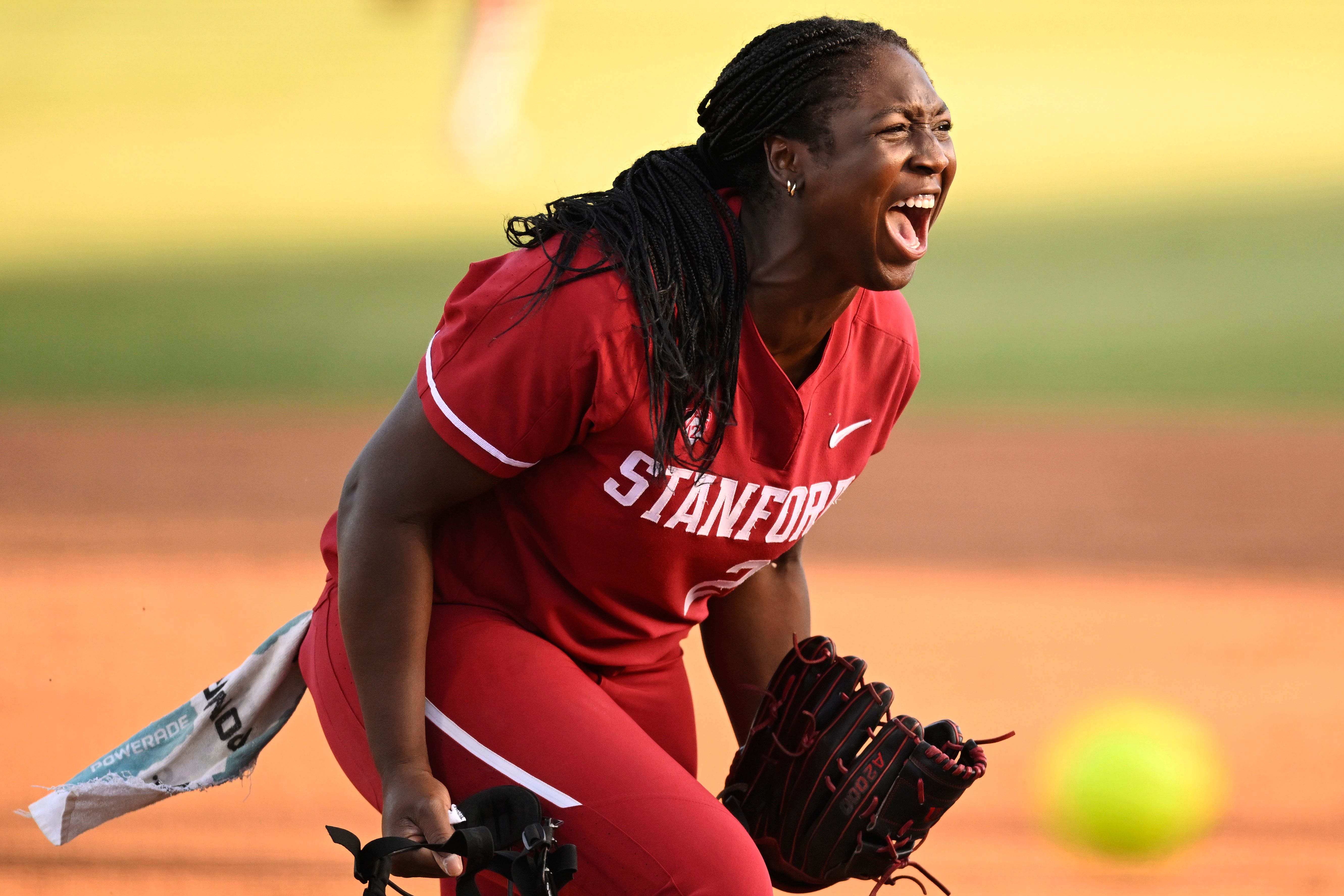 Four NCAA softball players made history at the NCAA Super Regionals ...